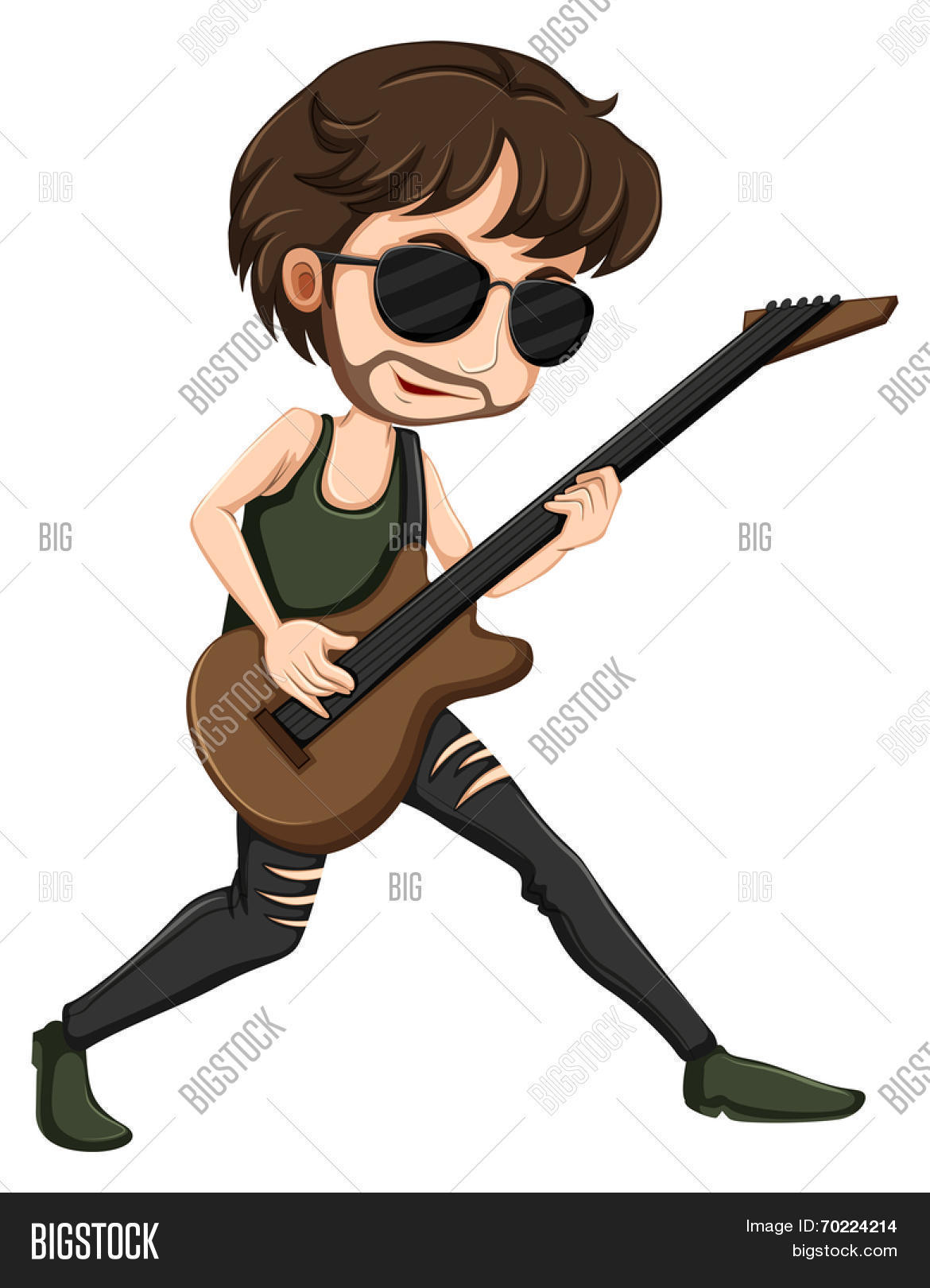 Illustration Rocker On Image & Photo (Free Trial) | Bigstock