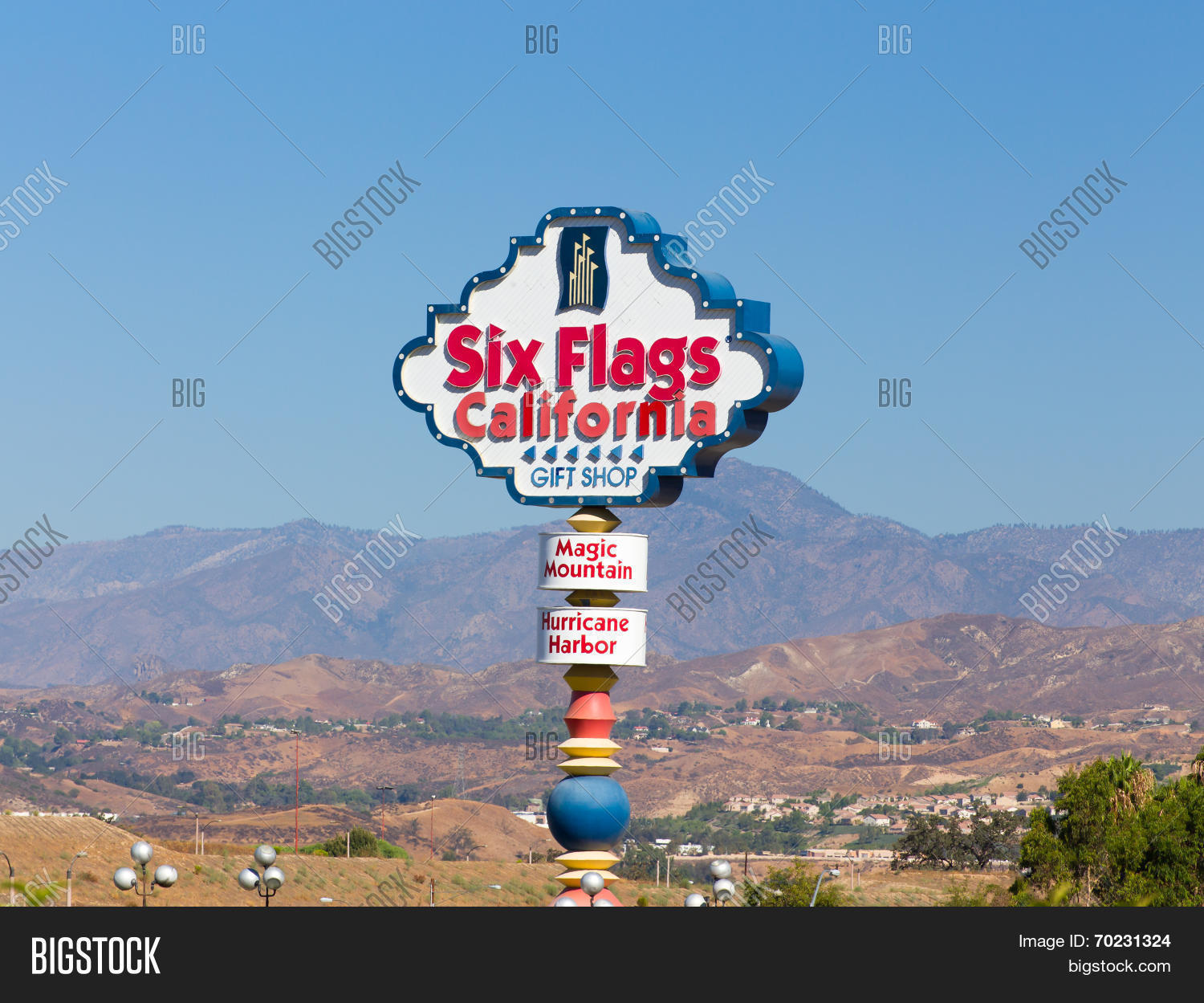 Six Flags Magic Image & Photo (Free Trial) | Bigstock