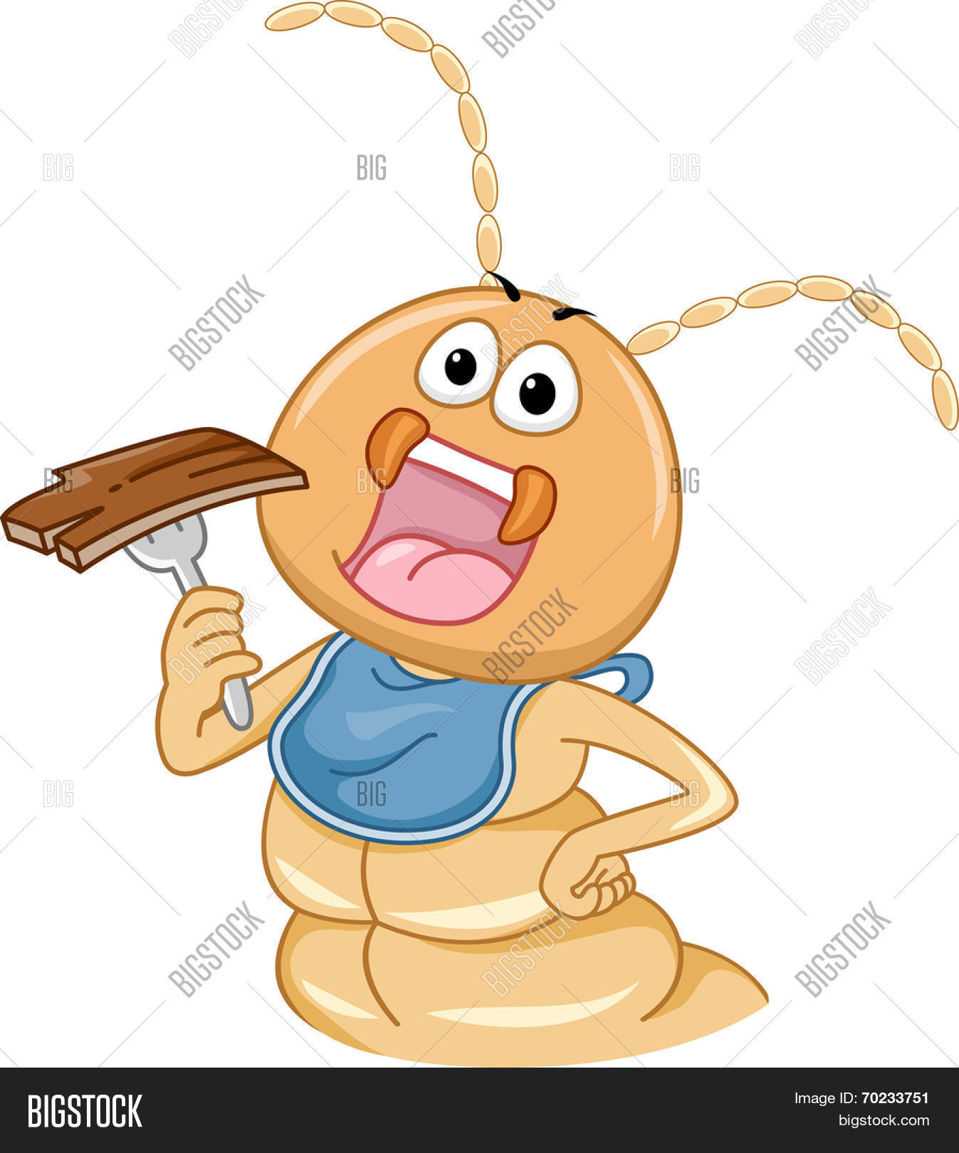 Illustration Termite Vector & Photo (Free Trial) | Bigstock
