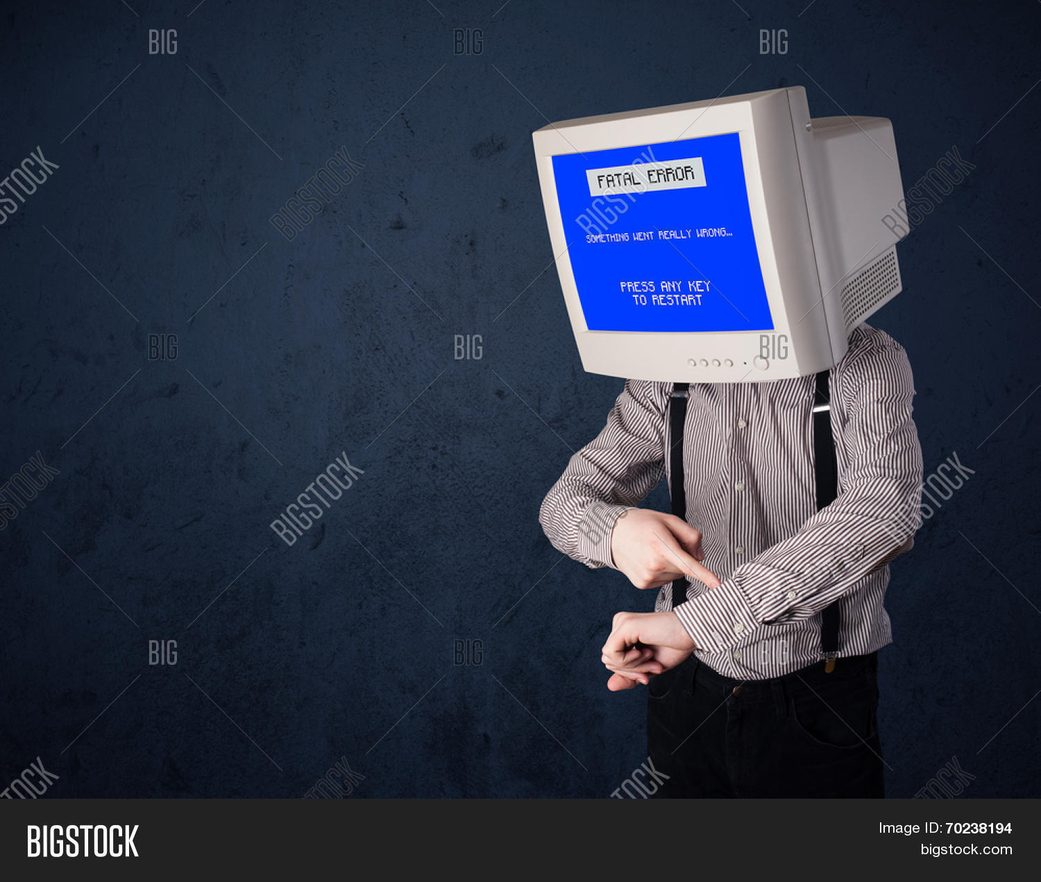 Person Monitor Head Image & Photo (Free Trial) | Bigstock