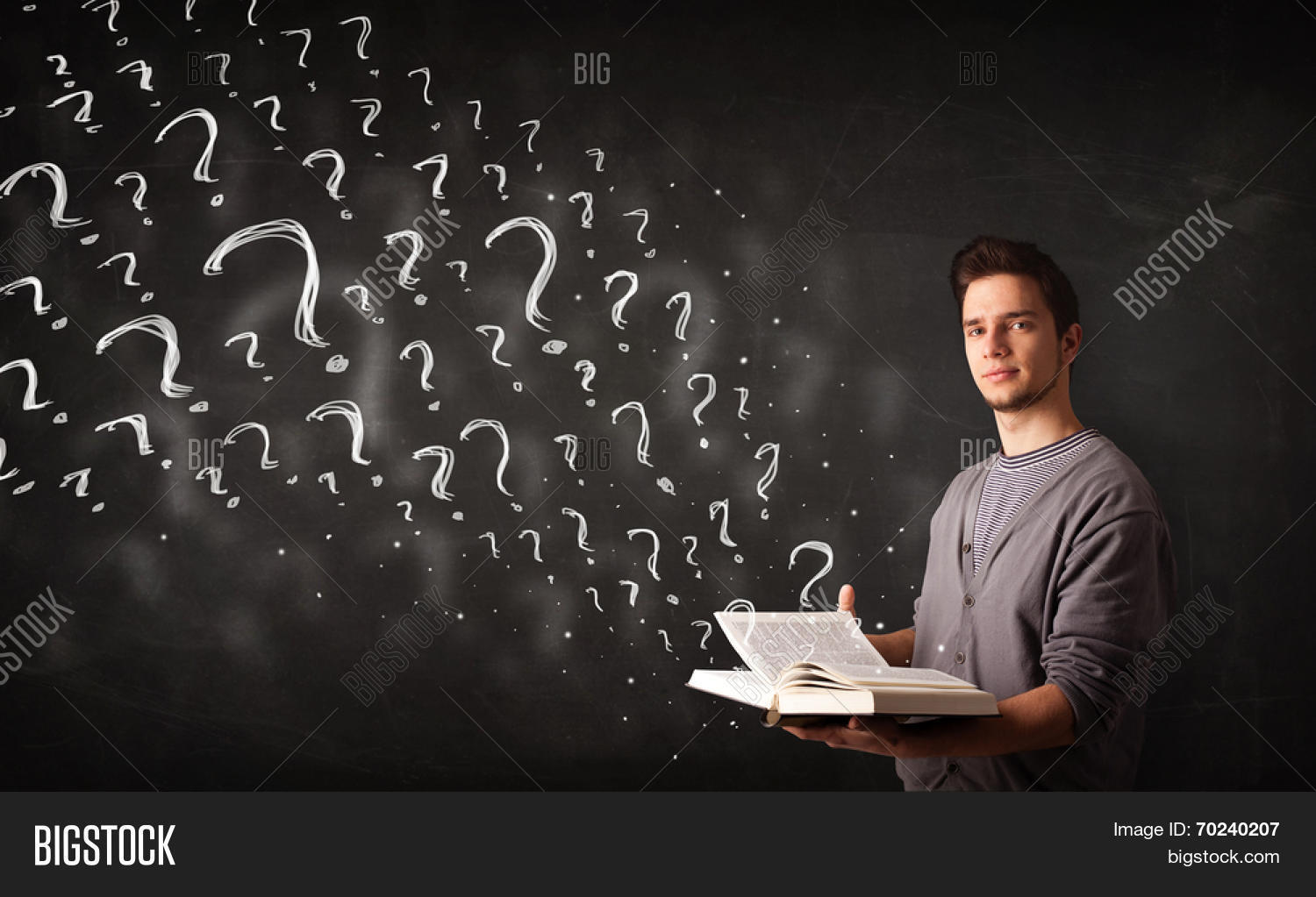 Confused Man Reading Image & Photo (Free Trial) | Bigstock