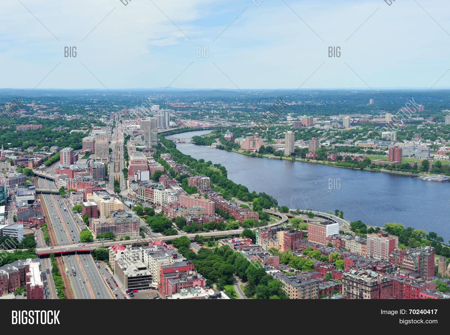 Boston City Aerial Image & Photo (Free Trial) | Bigstock