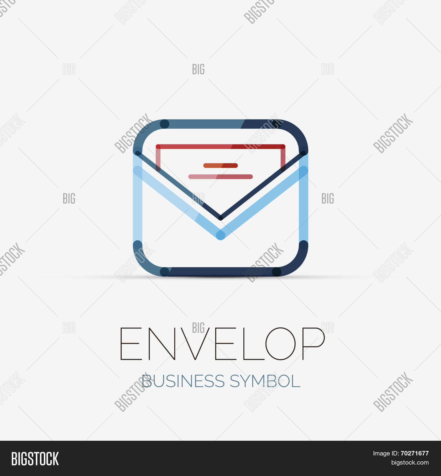 Vector Open Envelop Vector & Photo (Free Trial) | Bigstock