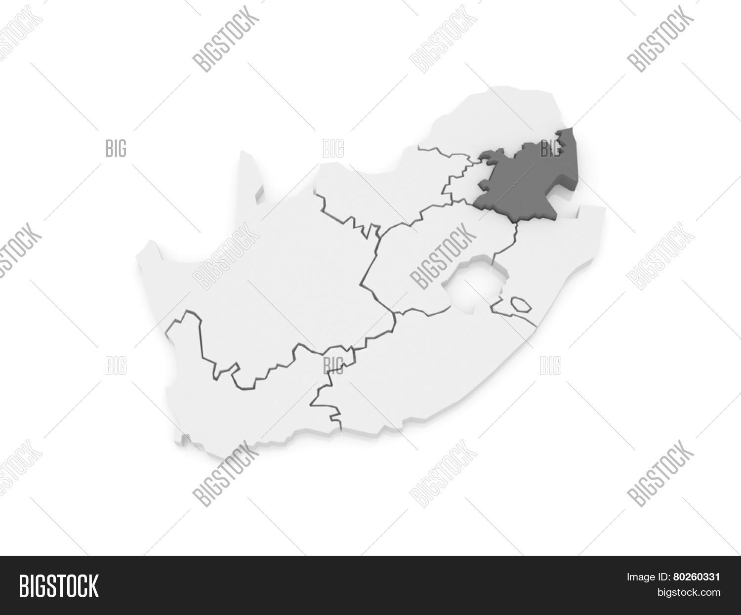 Map Mpumalanga ( Image & Photo (Free Trial) | Bigstock