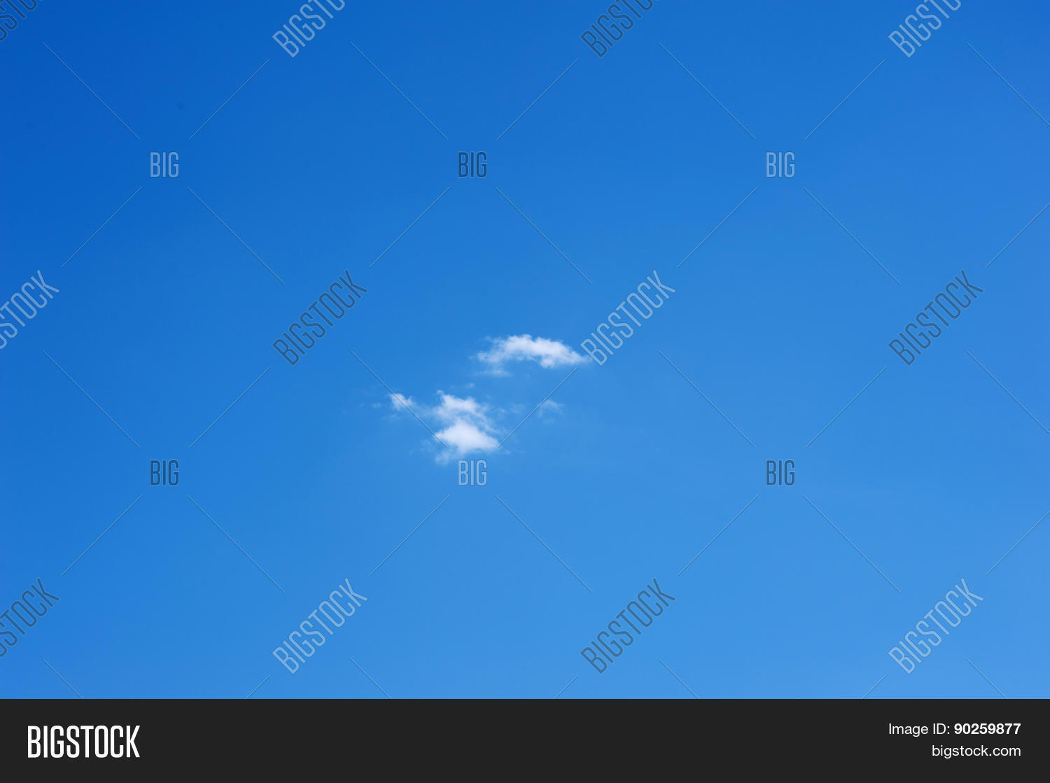 Texture Blue Sky One Image & Photo (Free Trial) | Bigstock