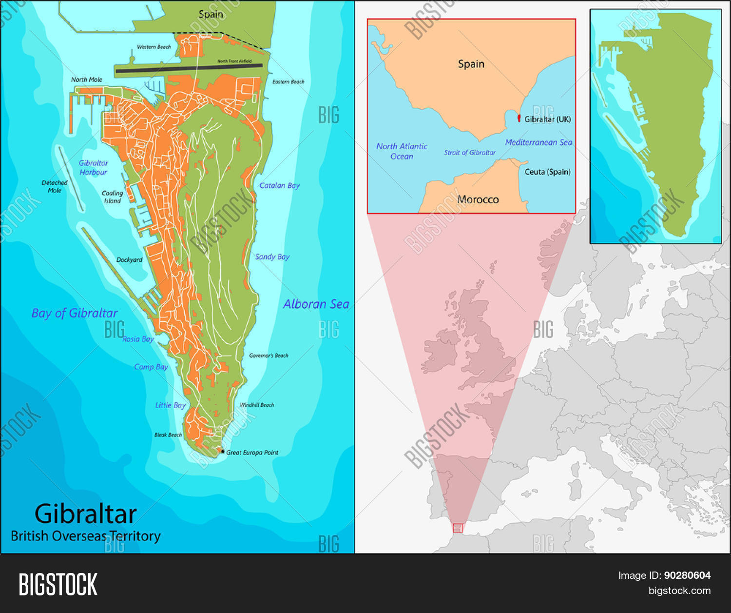 Gibraltar British Image & Photo (Free Trial) | Bigstock
