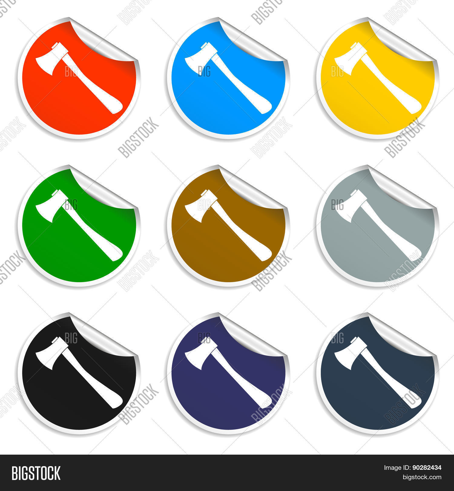 Ax Icon. Axe Symbol Vector & Photo (Free Trial) | Bigstock
