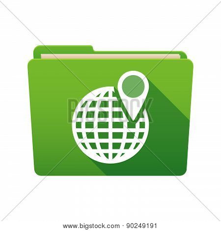 Folder Icon World Vector & Photo (Free Trial) | Bigstock