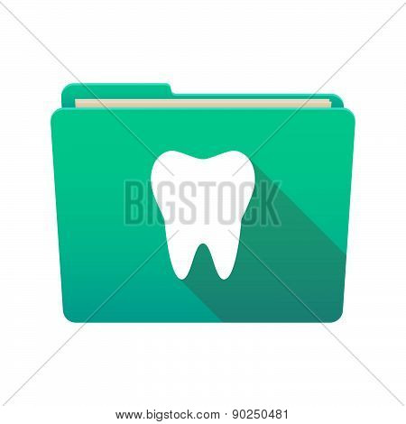 Folder Icon Tooth Vector & Photo (Free Trial) | Bigstock