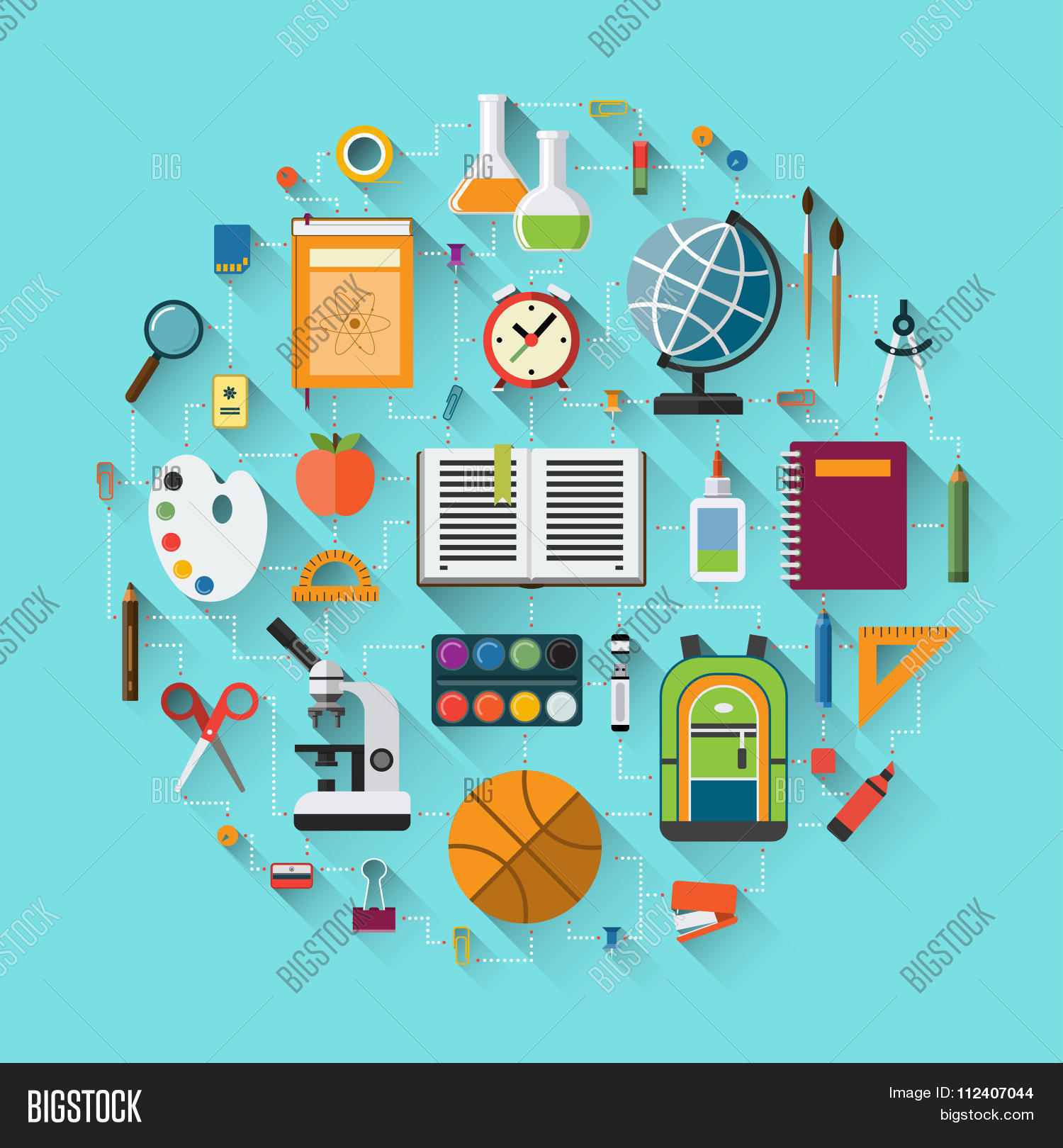 School Background Vector & Photo (Free Trial) | Bigstock