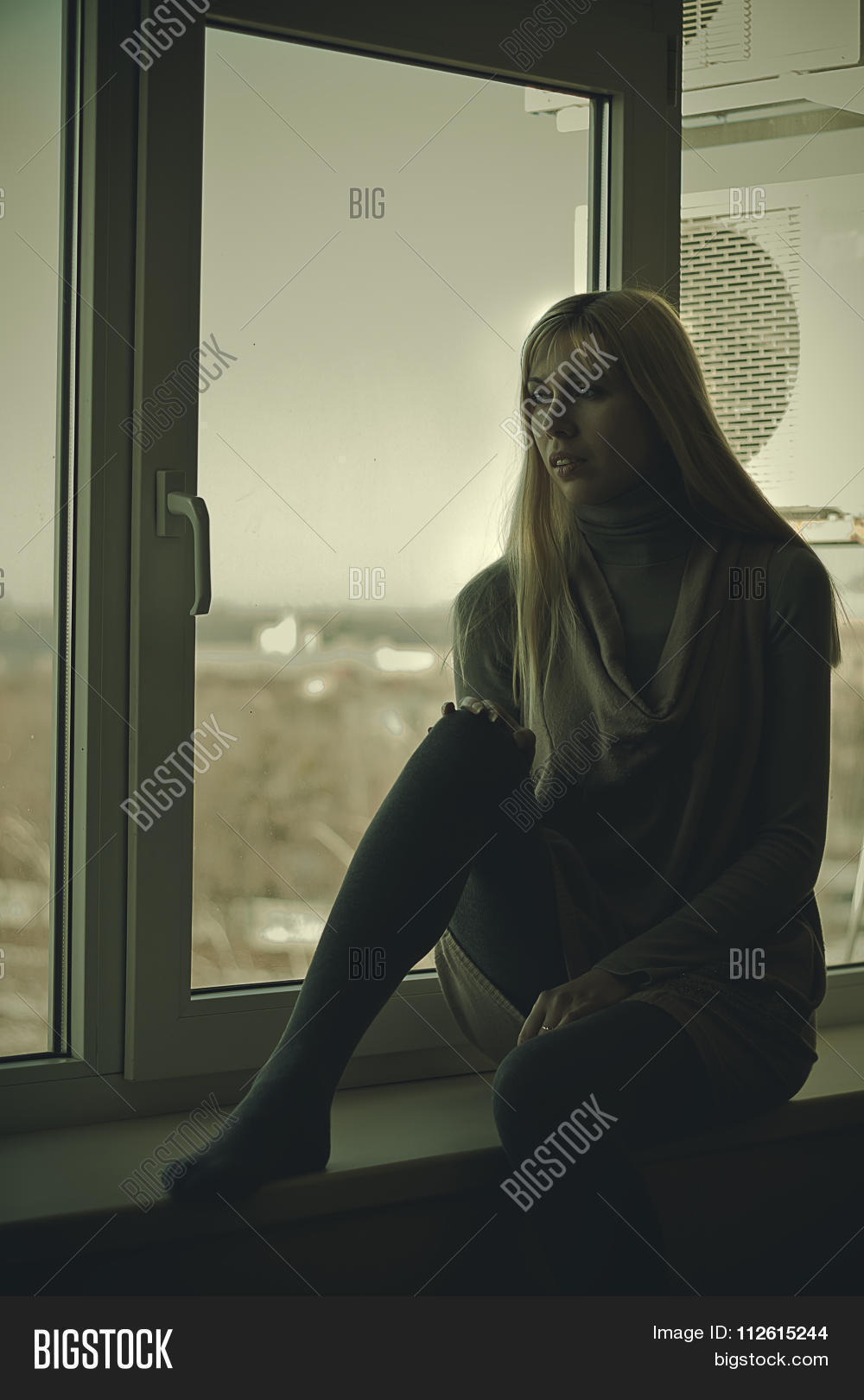 Young Girl Sitting By Image & Photo (Free Trial) | Bigstock