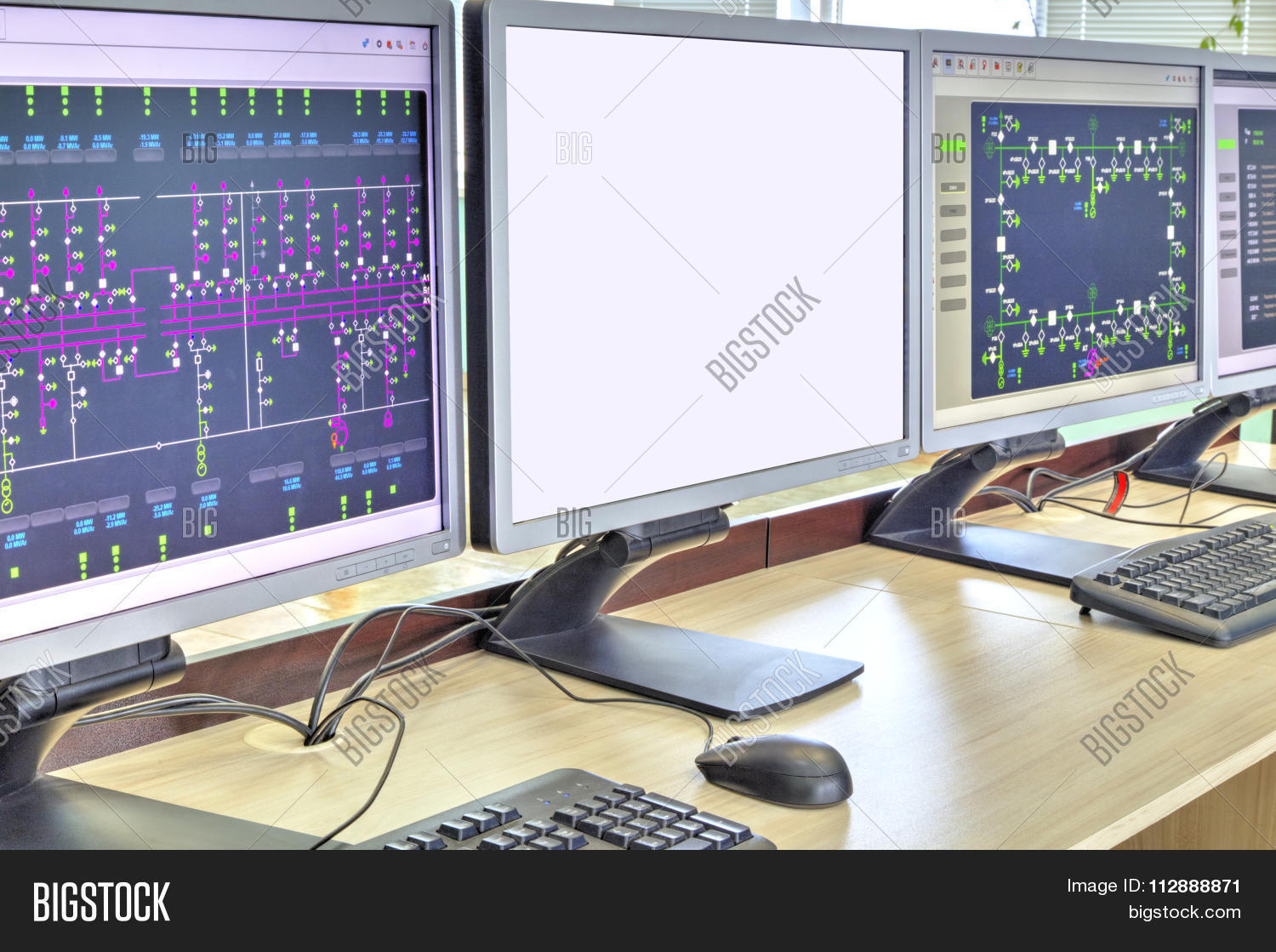 Computers Monitors Image & Photo (Free Trial) | Bigstock