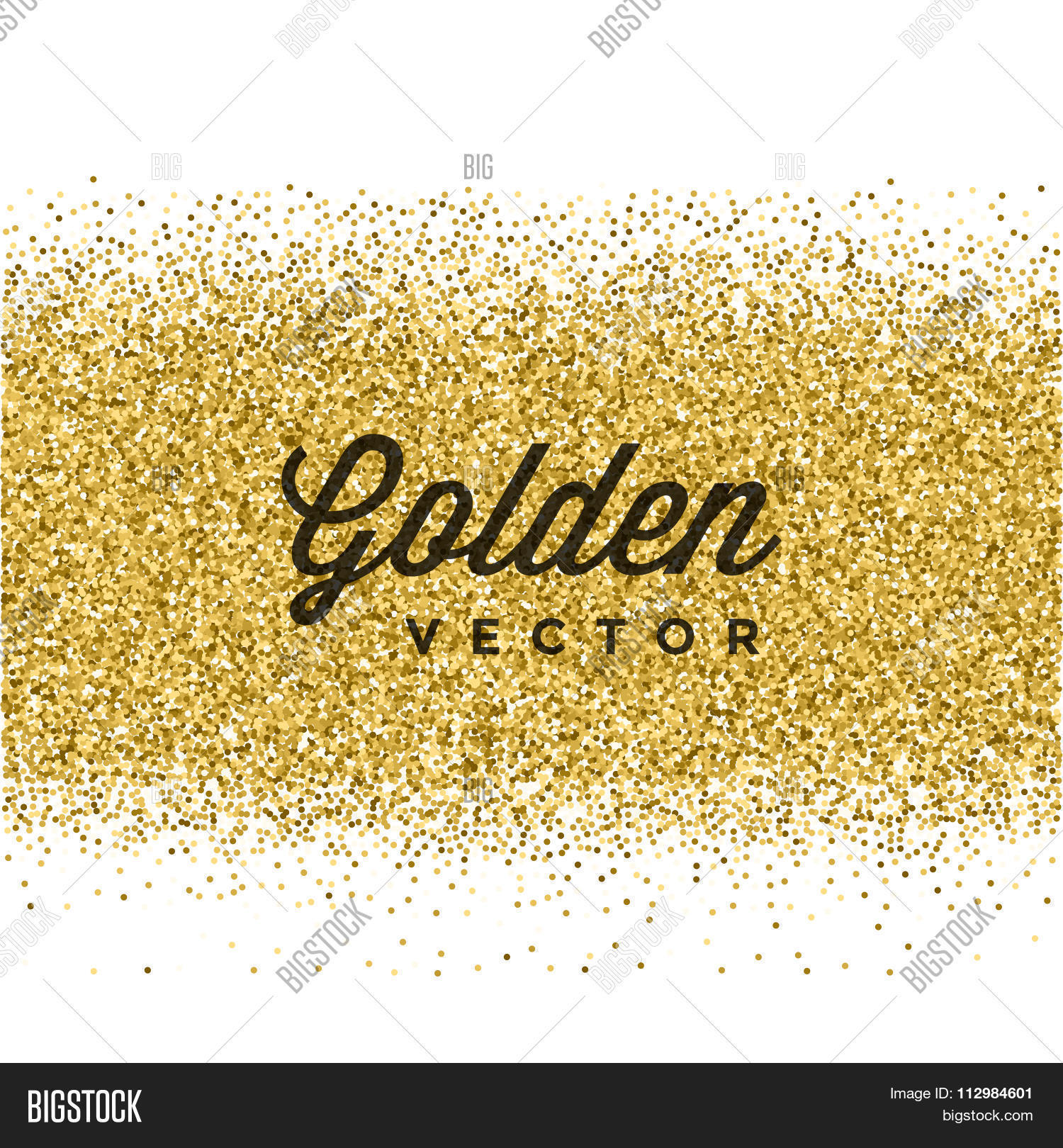 Gold Glitter Sparkles Vector & Photo (Free Trial) | Bigstock