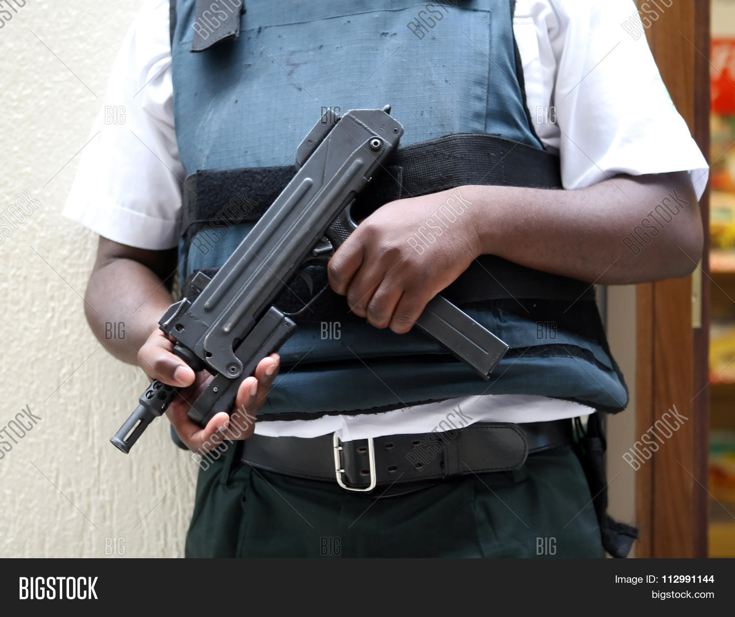 Uzi Machine Gun, Close Image & Photo (Free Trial) | Bigstock
