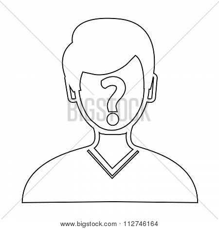 Who Icon Illustration Vector & Photo (Free Trial) | Bigstock