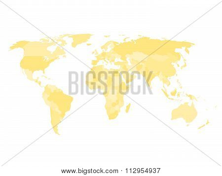 Blank Political Map Vector & Photo (Free Trial) | Bigstock