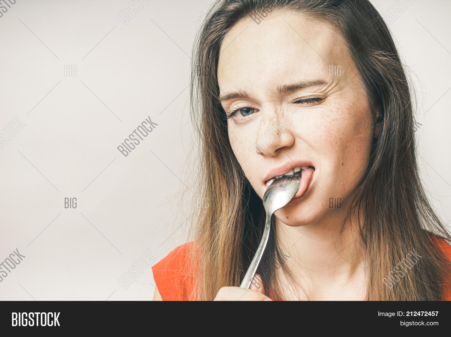 Hangry Woman Eating Image & Photo (Free Trial) | Bigstock