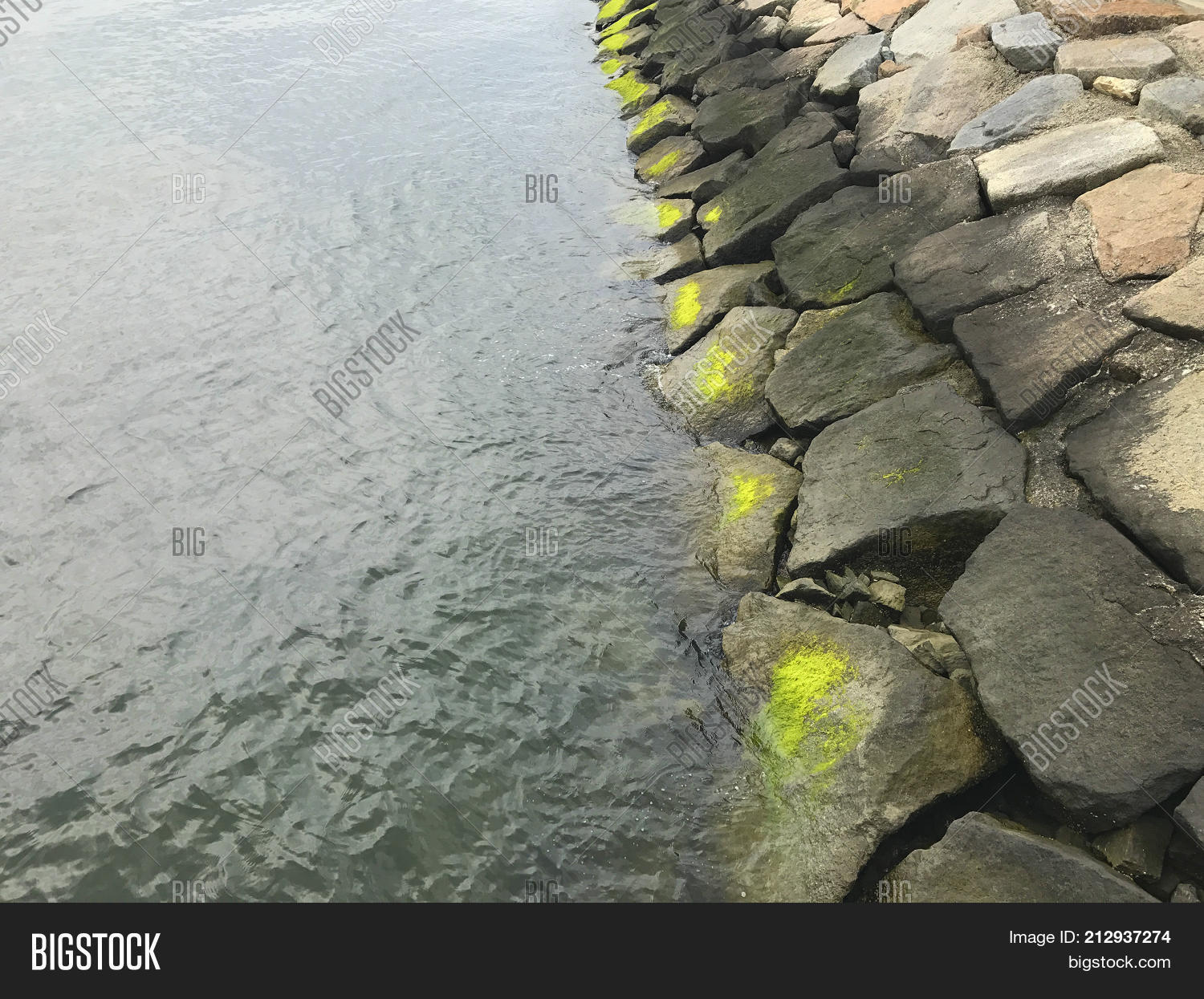 Stones On Waterfront Image & Photo (Free Trial) | Bigstock