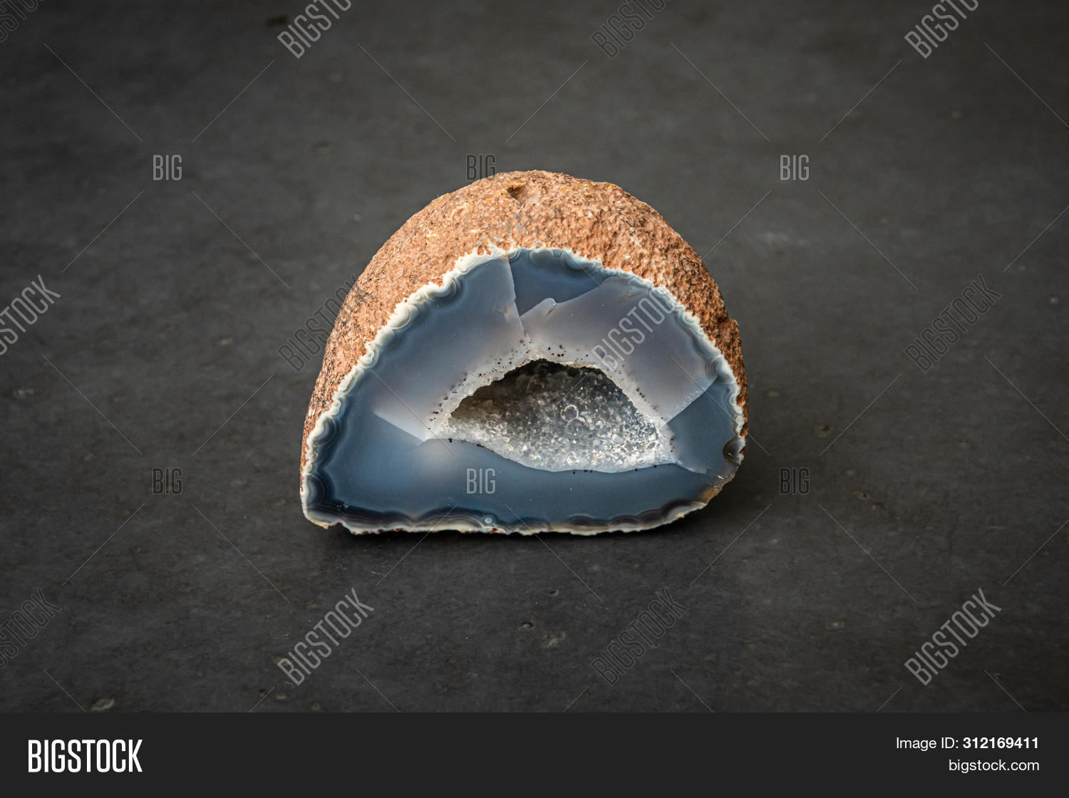 Geode Blue Colorful Image & Photo (Free Trial) | Bigstock