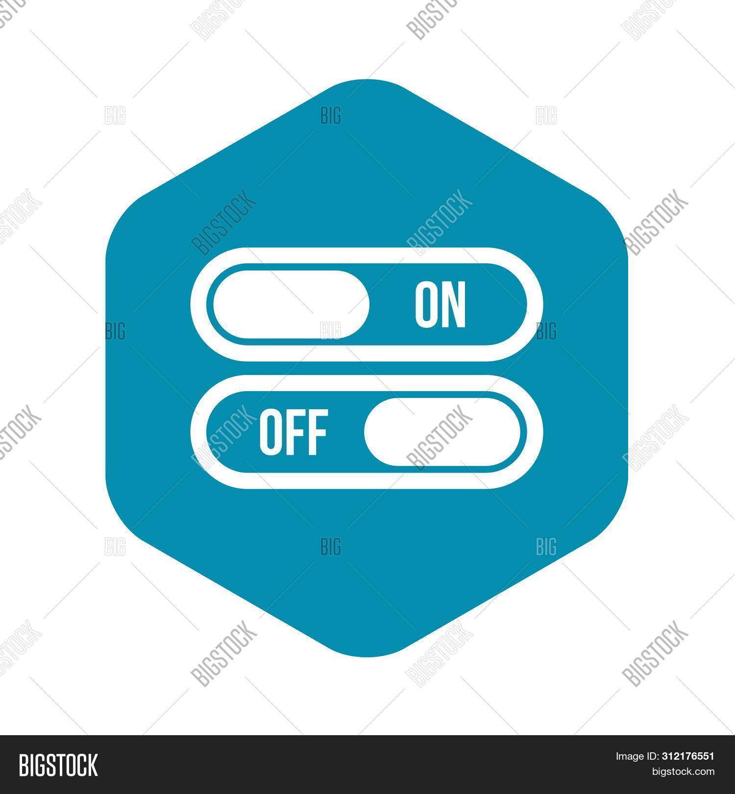 Button On Off Icon Image & Photo (Free Trial) | Bigstock