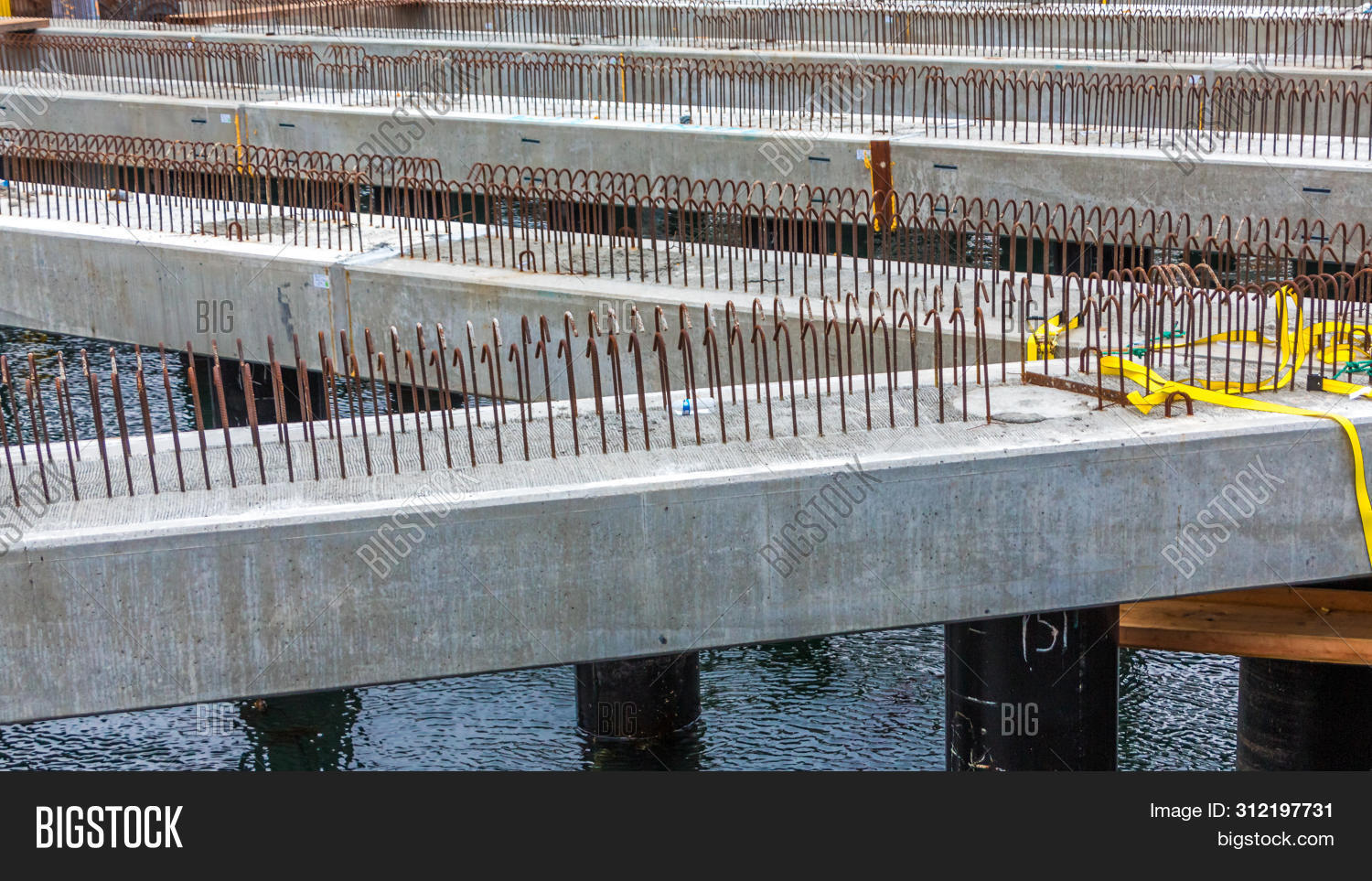 Rebar Supports New Image & Photo (Free Trial) | Bigstock