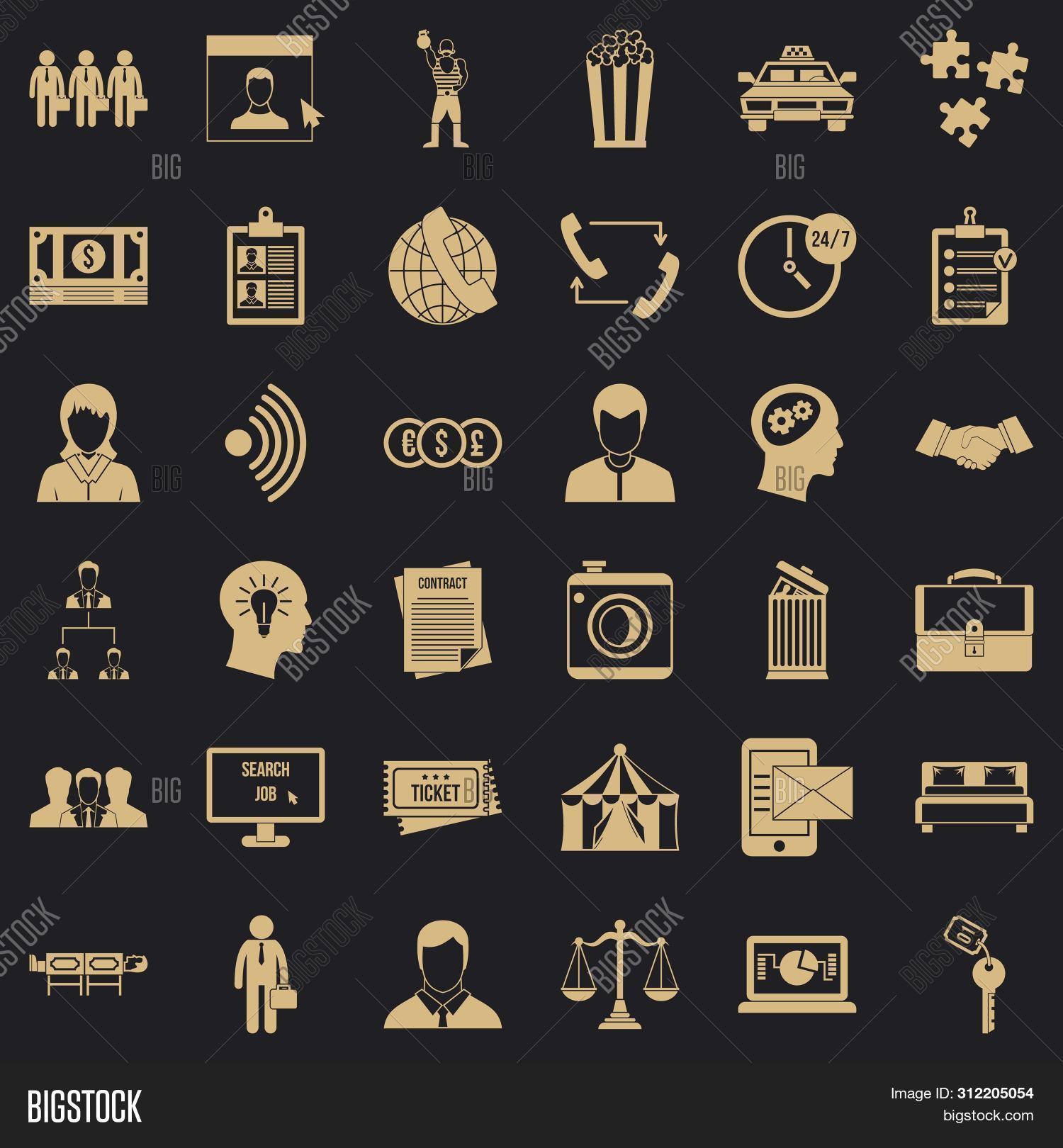 Conformity Icons Set. Image & Photo (Free Trial) | Bigstock