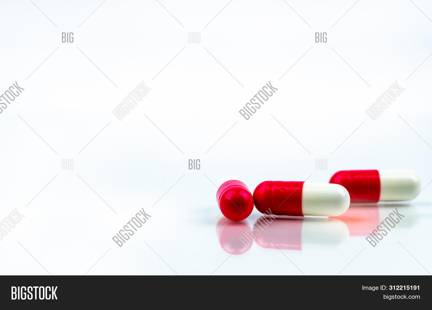 Red-white Capsule Pill Image & Photo (Free Trial) | Bigstock