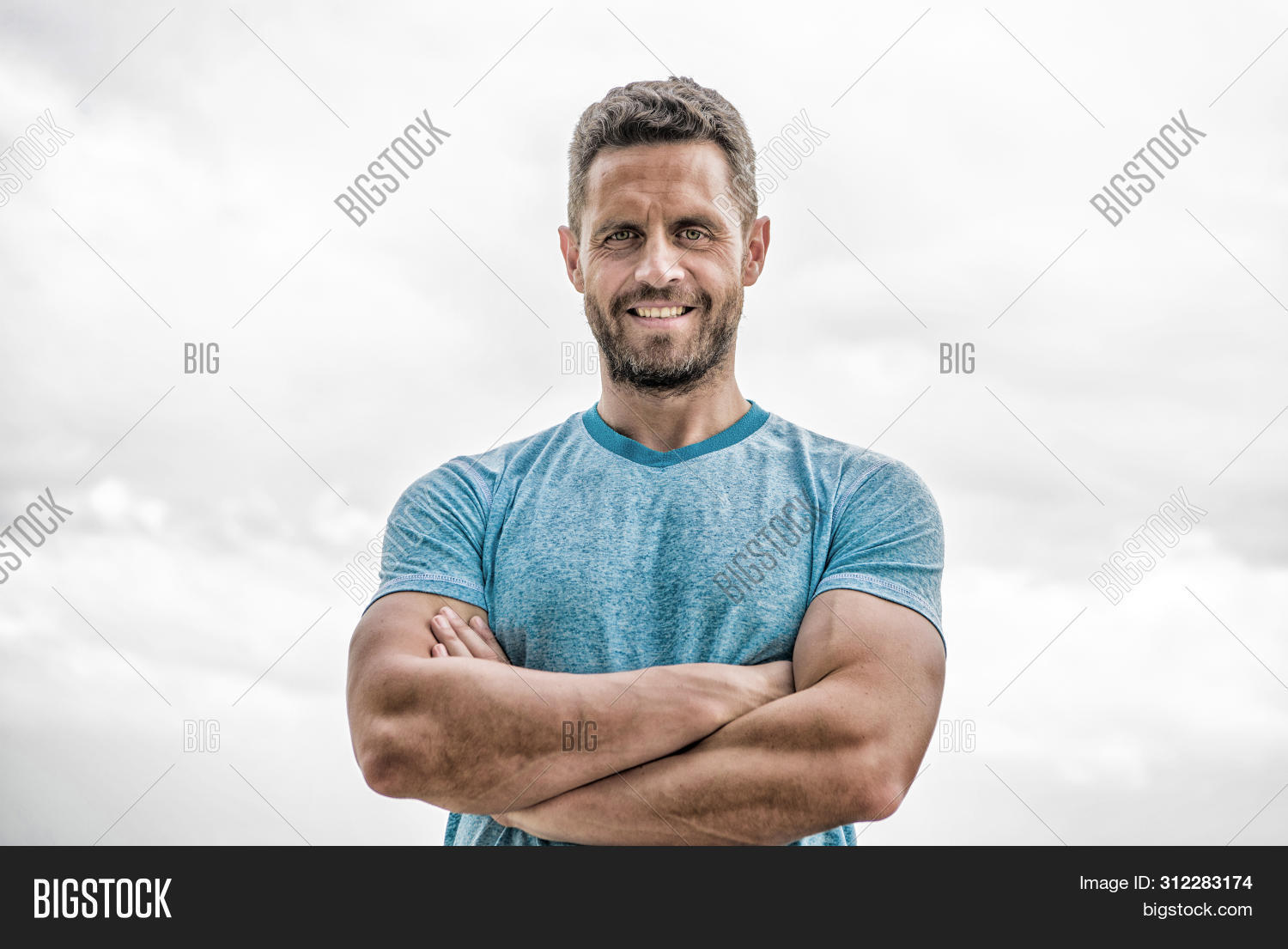 Muscular Male Beard. Image & Photo (Free Trial) | Bigstock