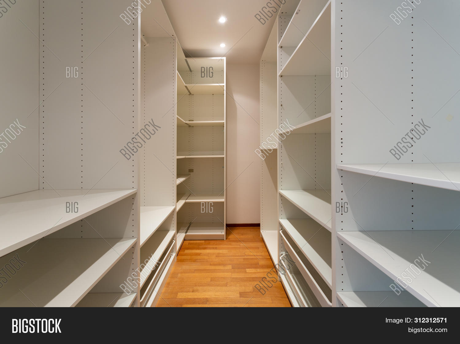 Empty Walk- Closet Image & Photo (Free Trial) | Bigstock