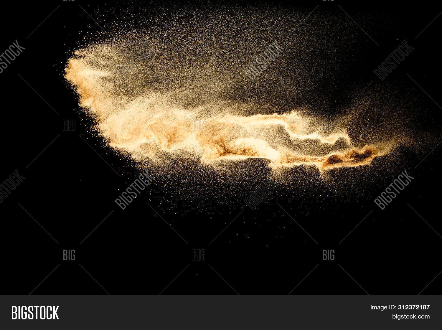 Abstract Sand Cloud. Image & Photo (Free Trial) | Bigstock