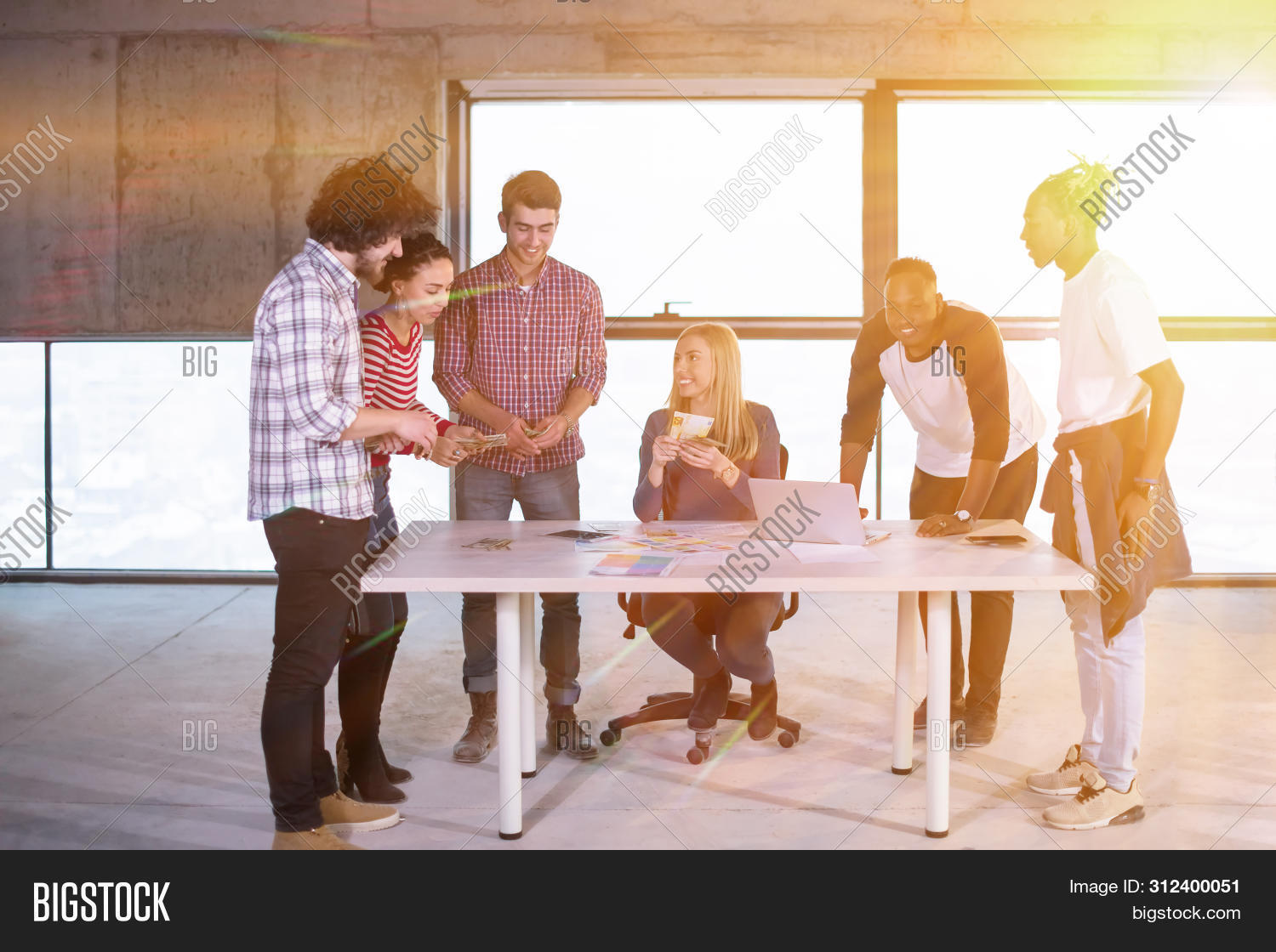 Female Menager Giving Image & Photo (Free Trial) | Bigstock