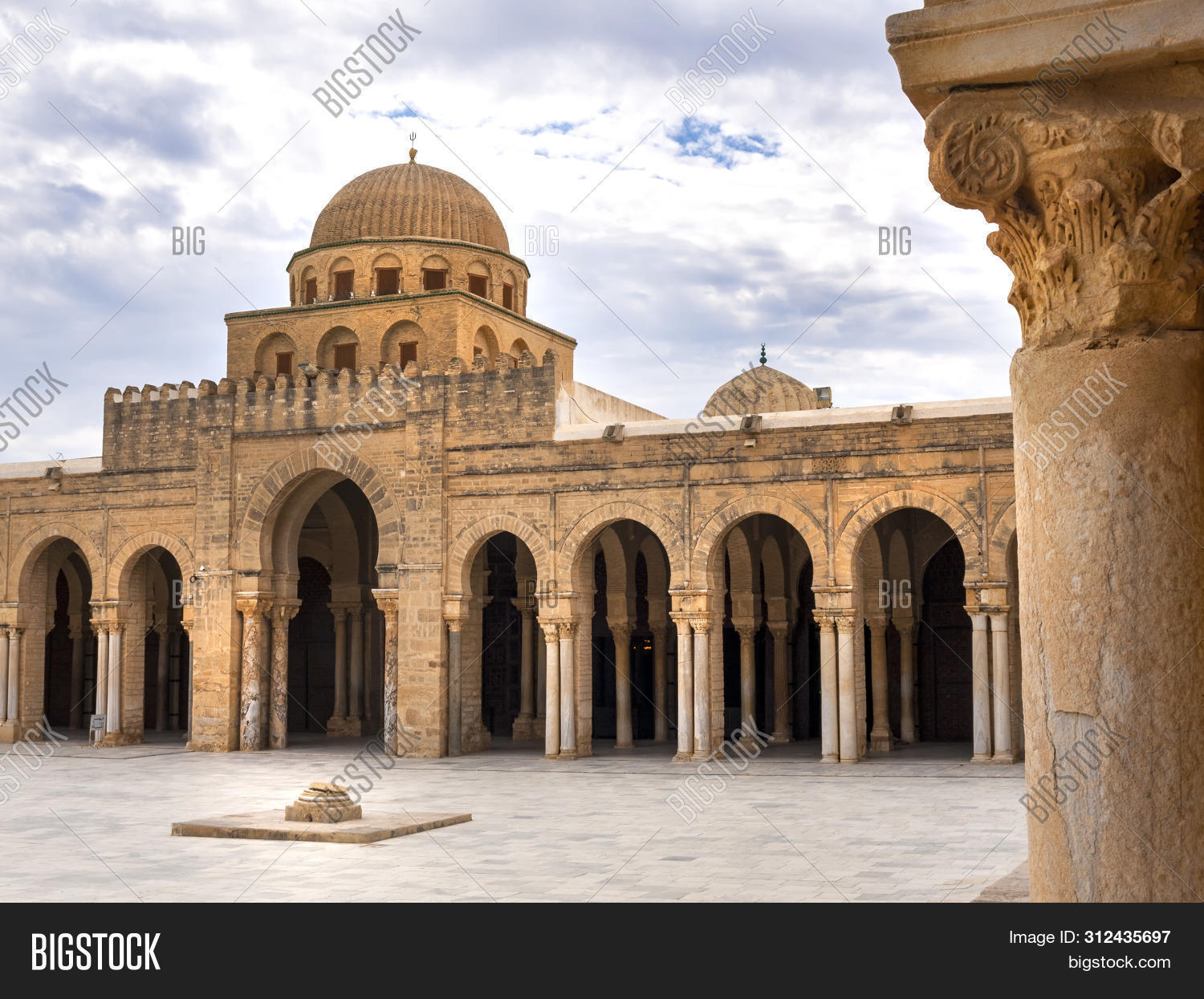 Great Mosque Kairouan Image & Photo (Free Trial) | Bigstock
