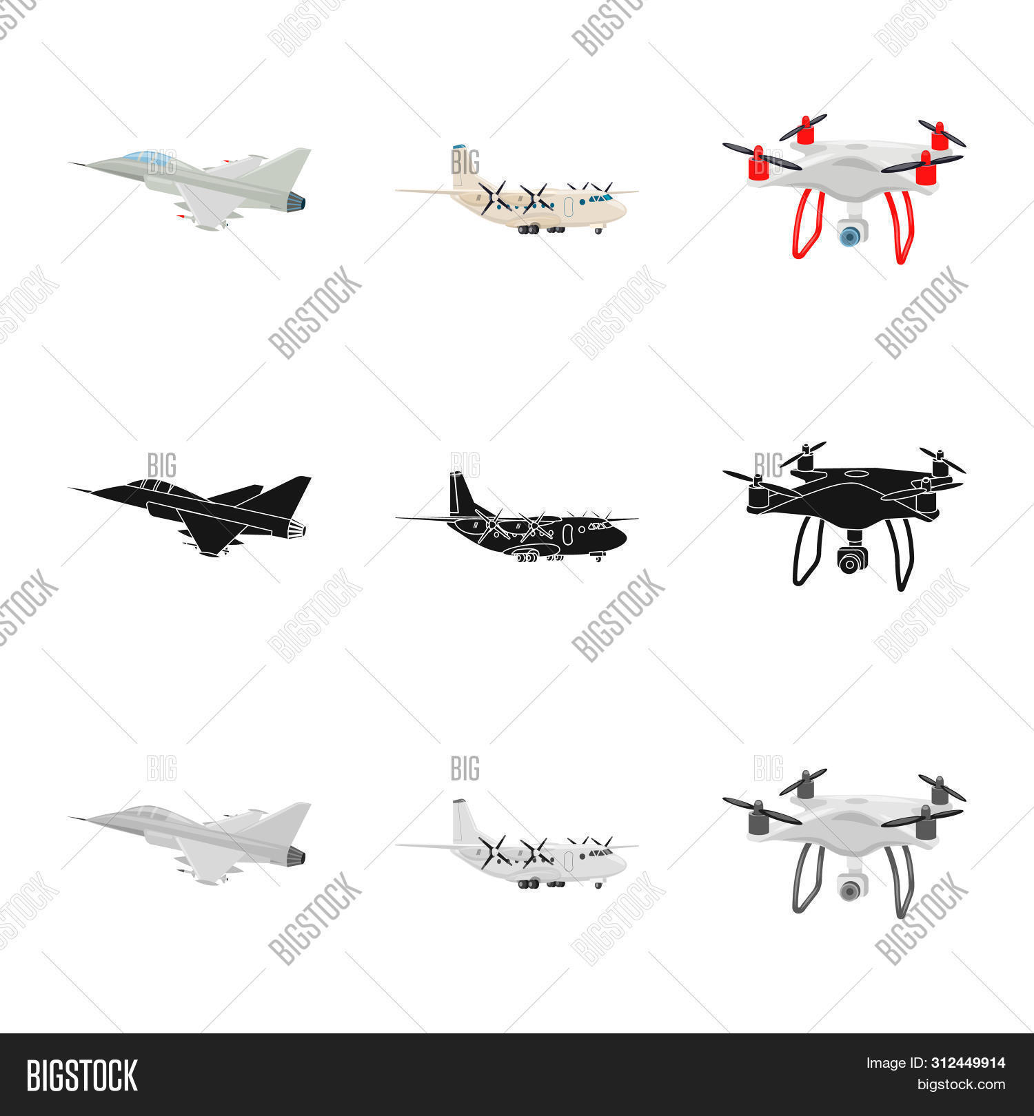 Bitmap Design Plane Image & Photo (Free Trial) | Bigstock
