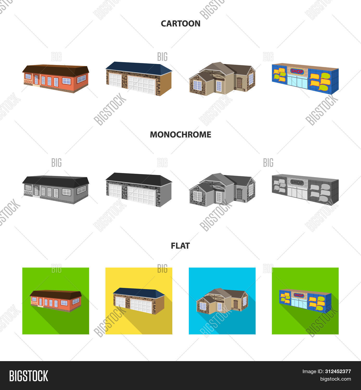 Bitmap Design Facade Image & Photo (Free Trial) | Bigstock