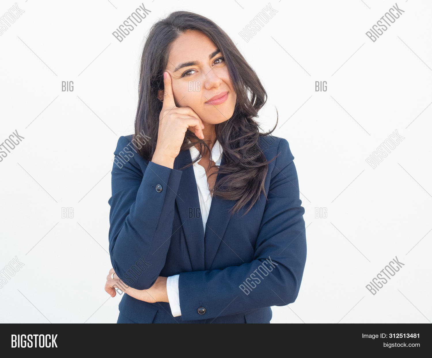 Smiling Pensive Image & Photo (Free Trial) | Bigstock