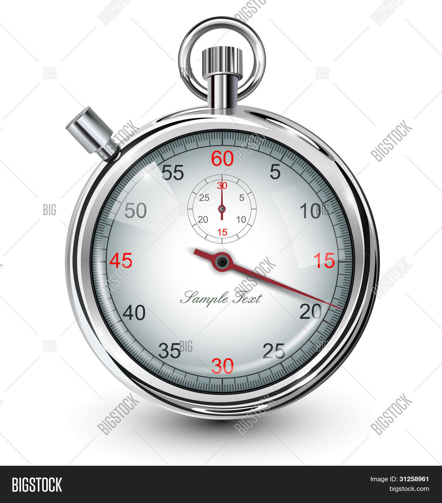 Stop Watch, Vector Vector & Photo (Free Trial) | Bigstock