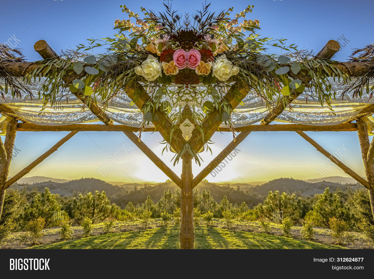 Double Chuppah Jewish Image & Photo (Free Trial) | Bigstock