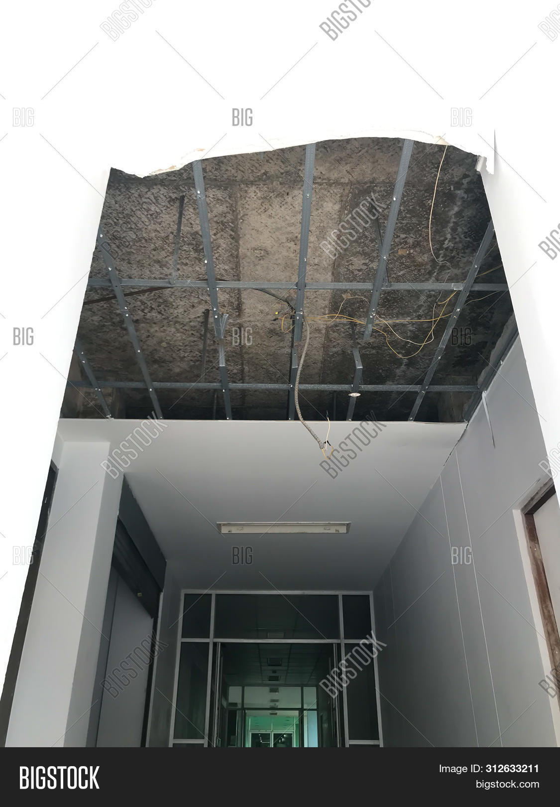 Ceiling Panels Damaged Image & Photo (Free Trial) | Bigstock