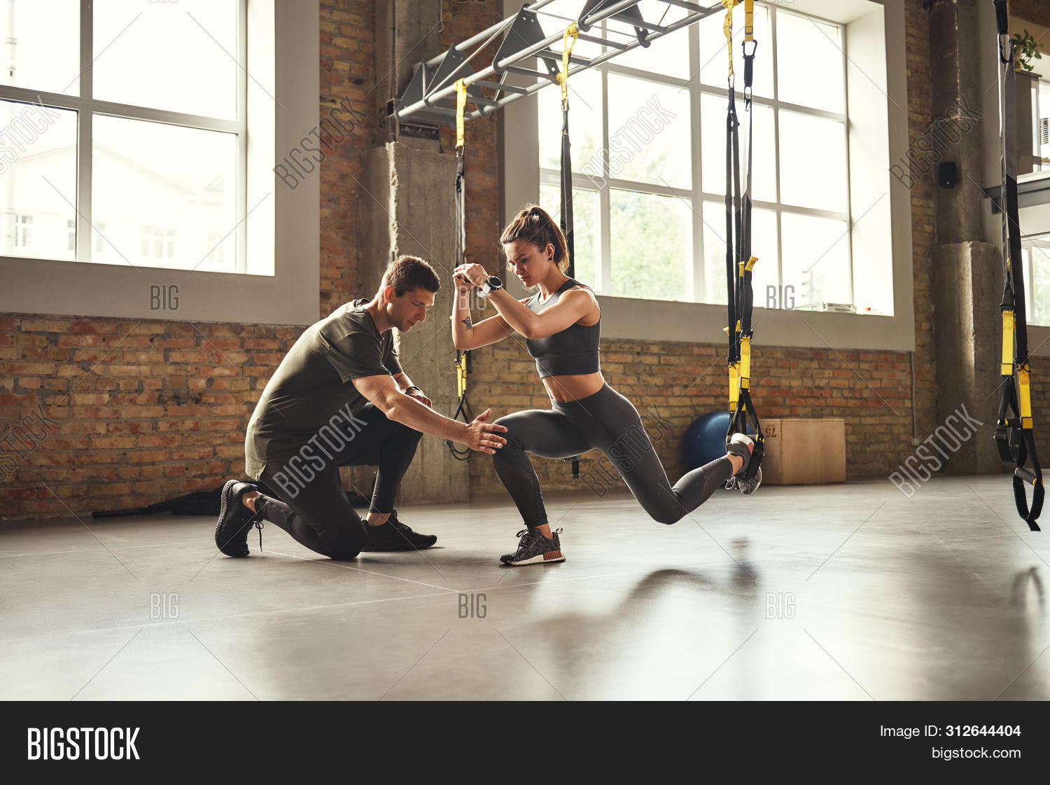 Doing Squat Exercise. Image & Photo (Free Trial) | Bigstock