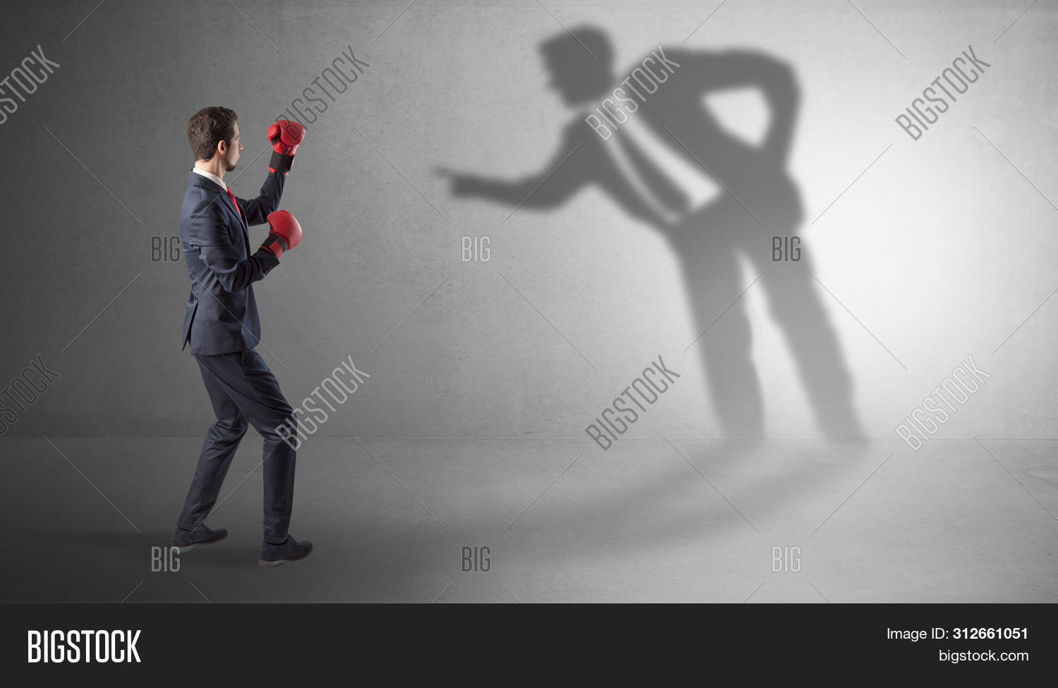 Businessman Fighting Image & Photo (Free Trial) | Bigstock