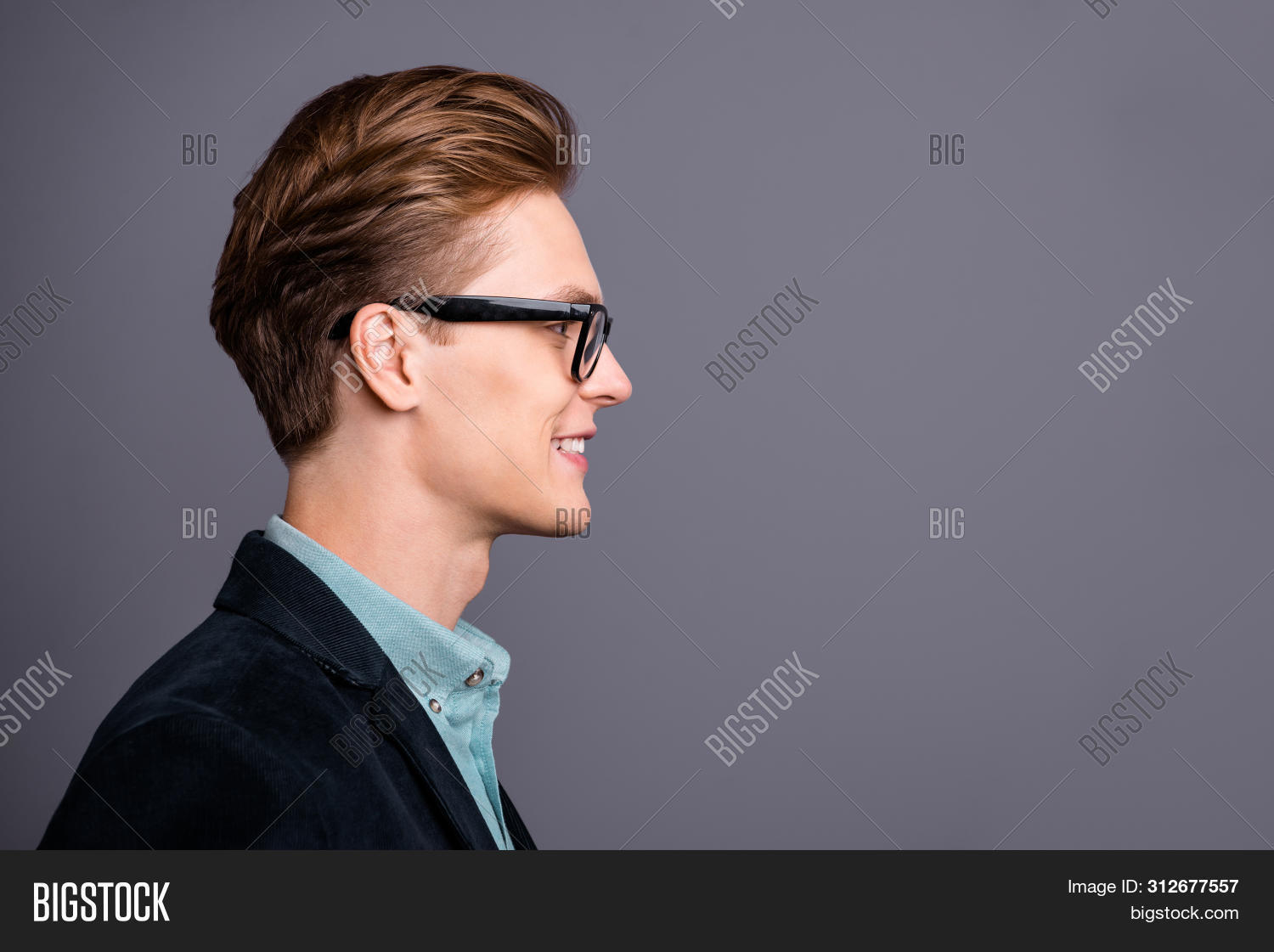 Close Side Profile Image & Photo (Free Trial) | Bigstock