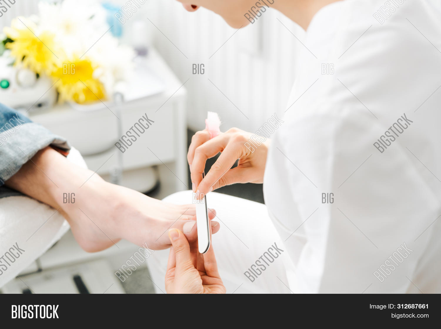 Podiatrist Working On Image & Photo (Free Trial) | Bigstock