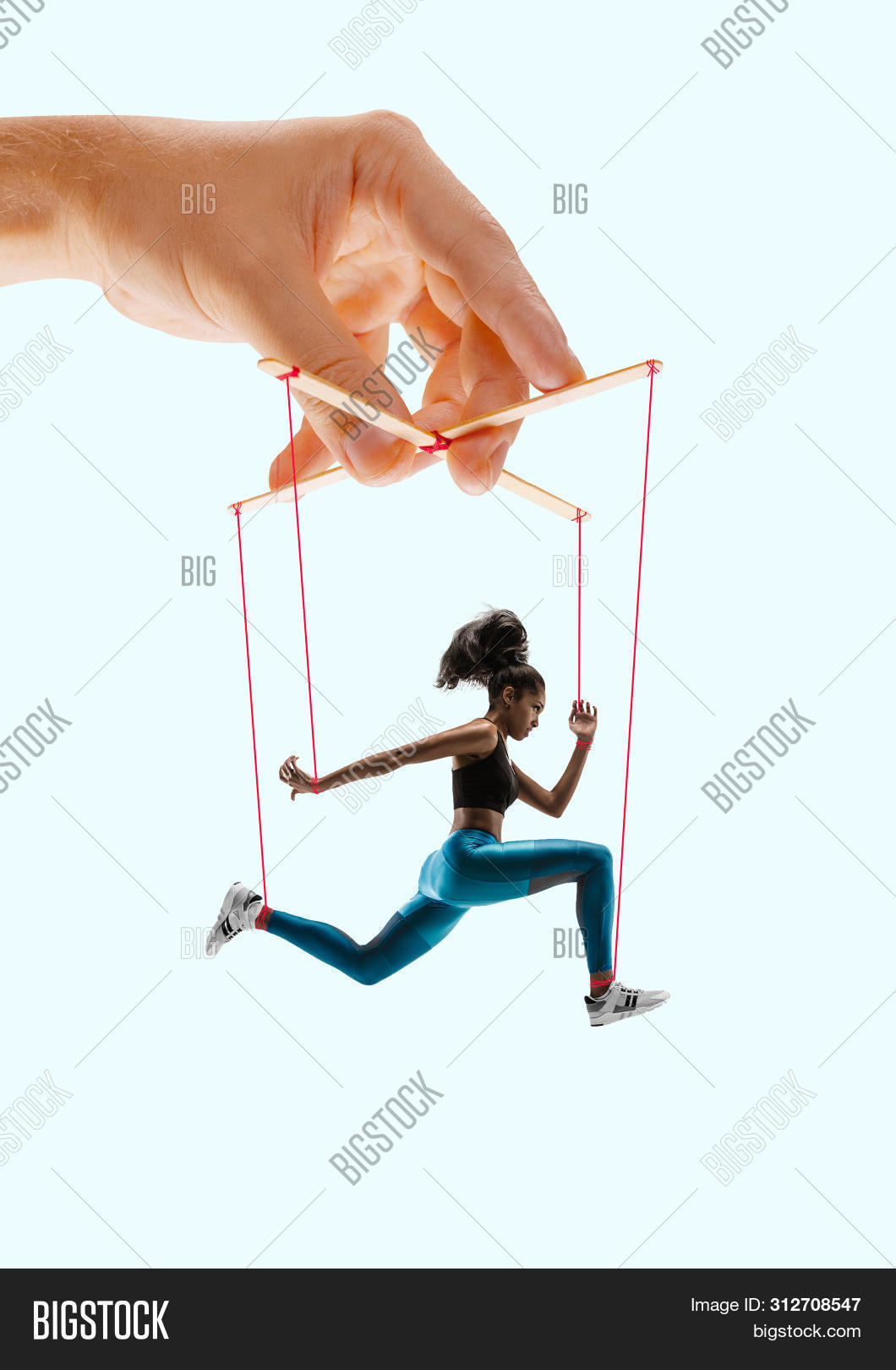 Woman Like Puppet Image & Photo (Free Trial) | Bigstock