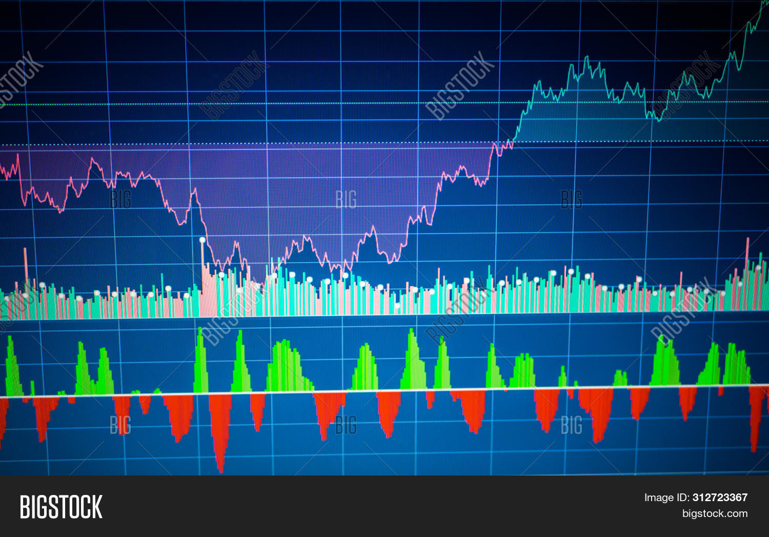 Graph Cryptocurrency Image & Photo (Free Trial) | Bigstock