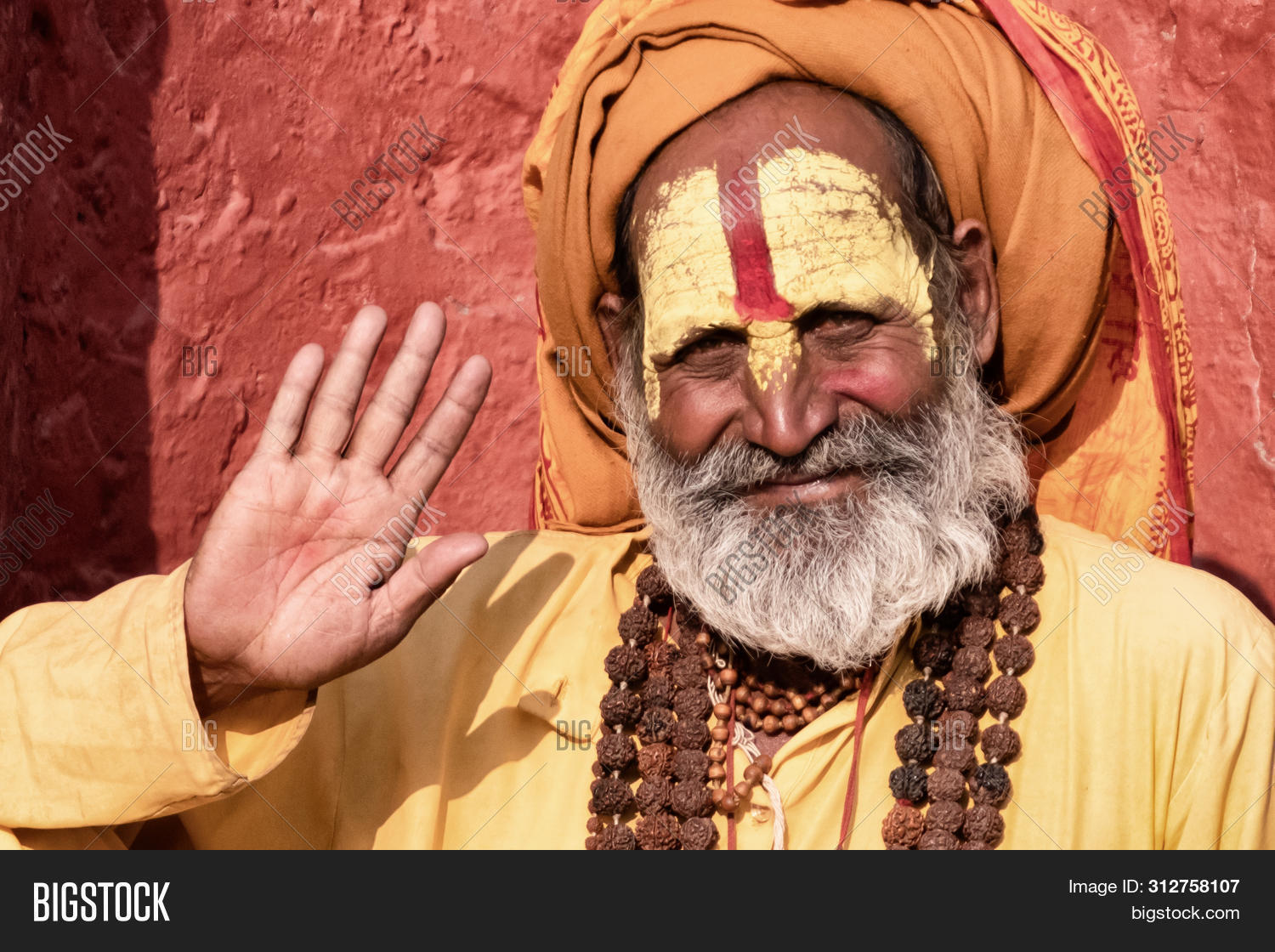 Sadhu Man Traditional Image & Photo (Free Trial) | Bigstock