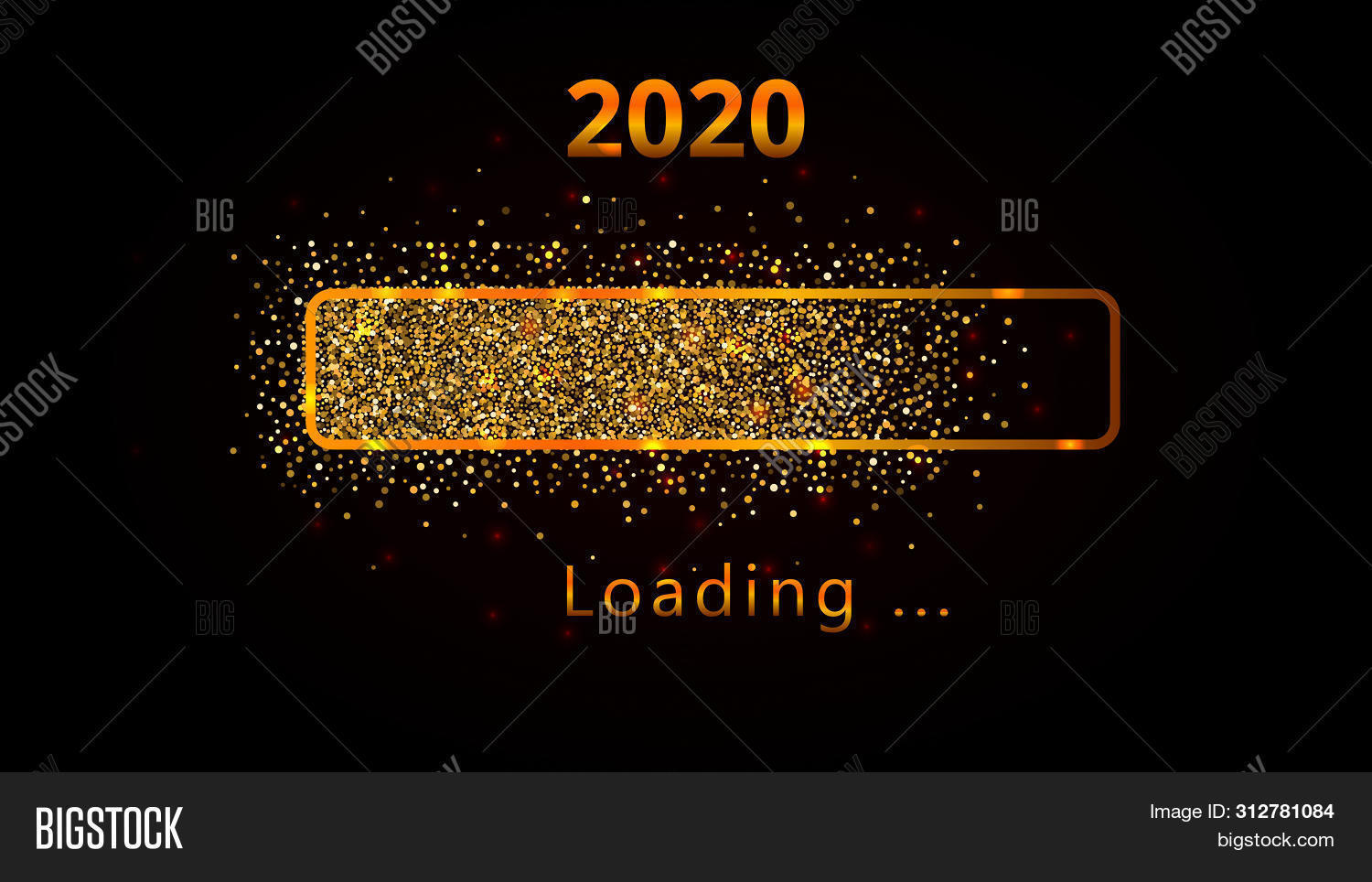 2020 New Year Bright Vector & Photo (Free Trial) | Bigstock
