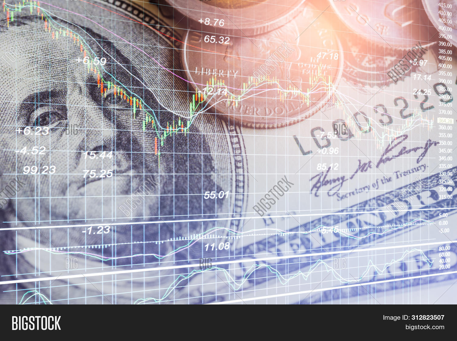 Stock Market Graph Image & Photo (Free Trial) | Bigstock