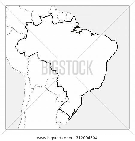 Map Brazil Black Vector & Photo (Free Trial) | Bigstock