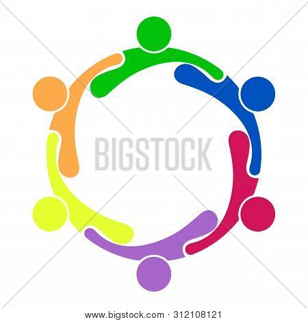 Teamwork. Group Six Vector & Photo (Free Trial) | Bigstock