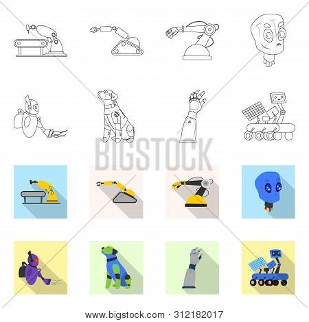 Bitmap Design Robot Image & Photo (Free Trial) | Bigstock